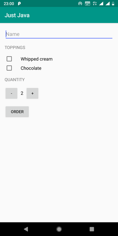 Yash Khare - Making a simple coffee ordering app