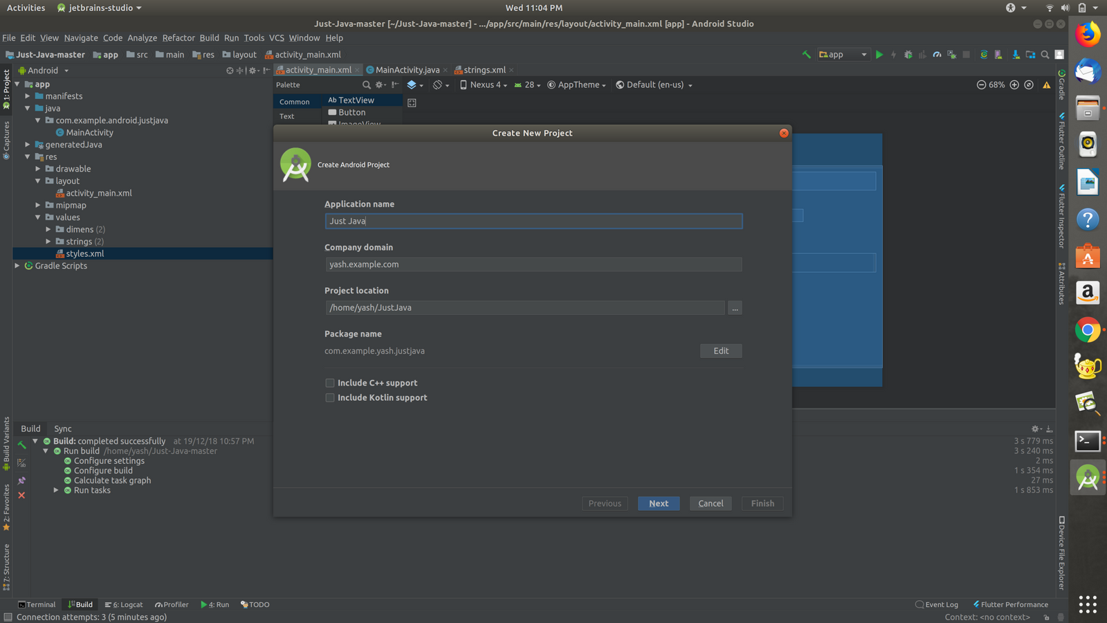 Yash Khare - Making a simple coffee ordering app